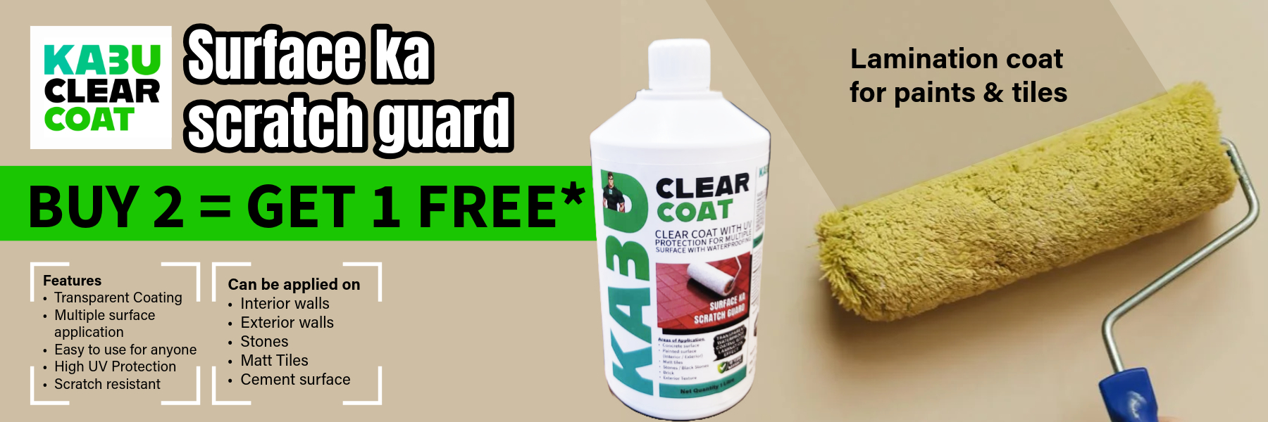 KABU Clear Coat - KABU WORLD